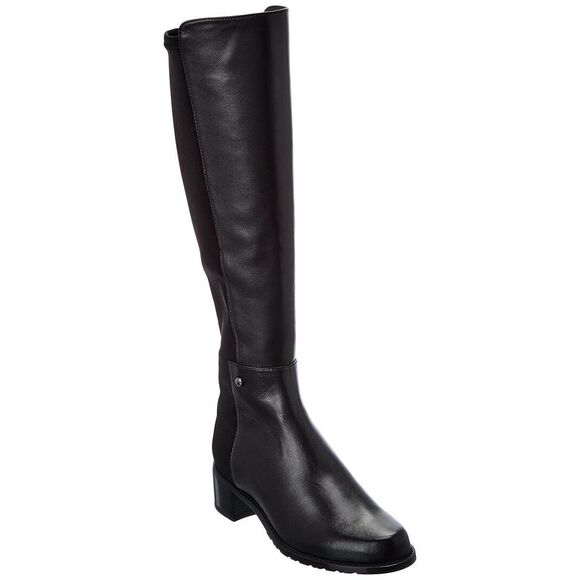 Stuart Weitzman | Shoes | Stuart Weitzman Mezzamezza Leather City Boot ...